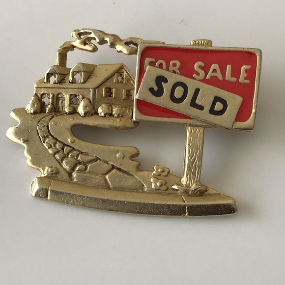 Vintage | Jewelry | Vintage Realtor Pin Brooch American Jewelry Company ...